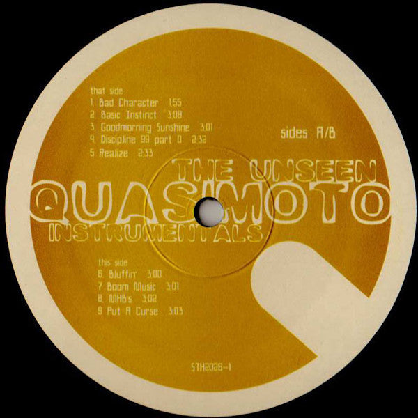 Quasimoto | The Unseen: Instrumentals | Album – Artrockstore
